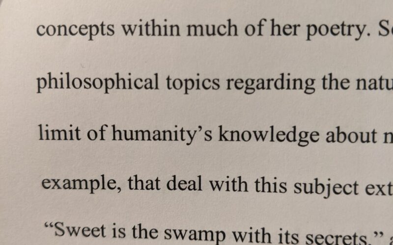 2.3 Emily Dickinson’s “A narrow Fellow in the Grass” – Teachin’ Books